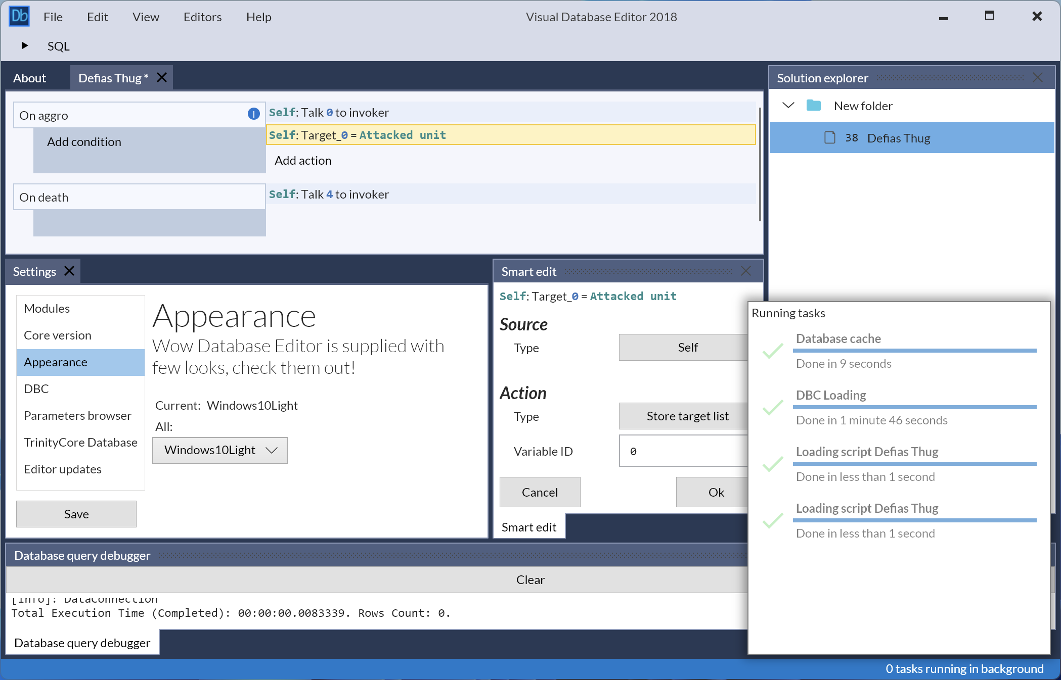 WoW Database Editor :: 2021 Summary
