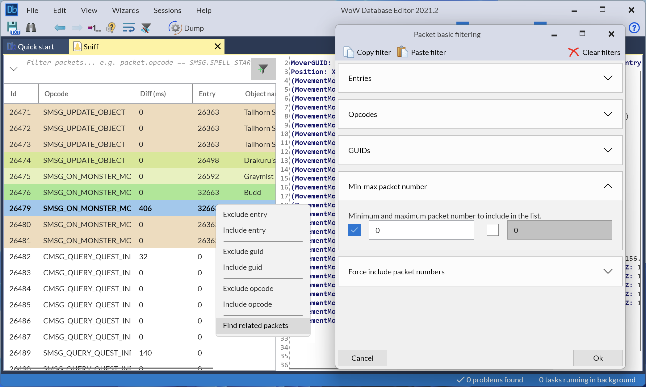 WoW Database Editor :: 2021 Summary